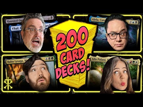 200-Card Decks! | Extra Turns 67 | Magic: the Gathering Commander Gameplay EDH MTG
