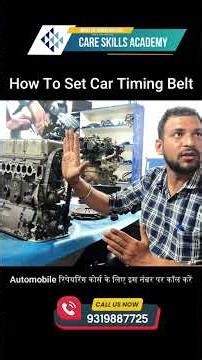 how to set car engine timing || csa