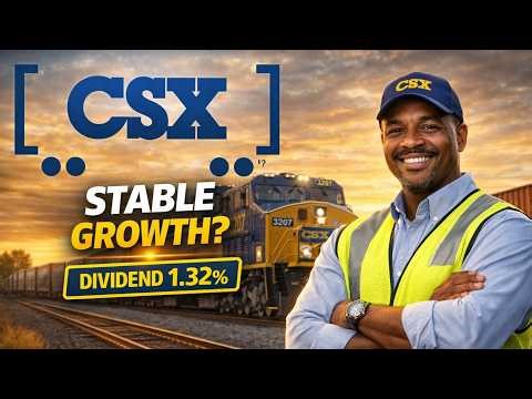 CSX Corporation (CSX) Stock Analysis 2026 – Graphs, Risks, Opportunities & Valuation ✅