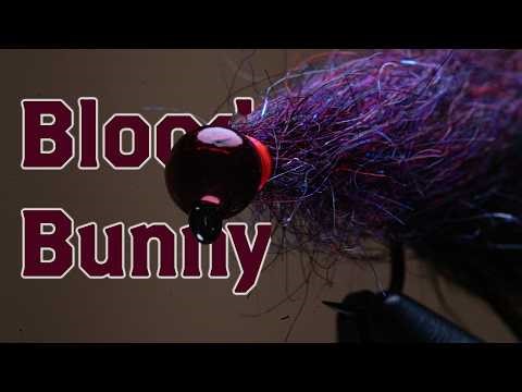 NEW TECHNIQUE - Dubbing Loops with a Whip Finish Tool - The Blood Bunny