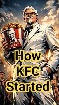 How KFC Started | 1000 Rejections to $Billion Brand #viral #food #business