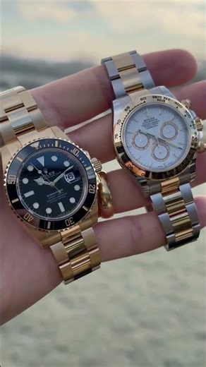 Rolex Daytona 126503 and Rolex Submariner Date 126618LN ❄️ Which one would you pick?👇🏻 #chrono24