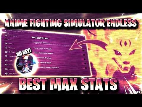 ANIME FIGHTING SIMULATOR ENDLESS SCRIPT | INFINITE MAX STATS, FAST AUTO AREAS, FARM
