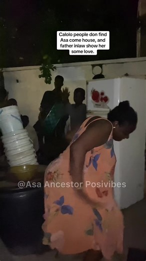 Calolo People Show Love for Asa at Home