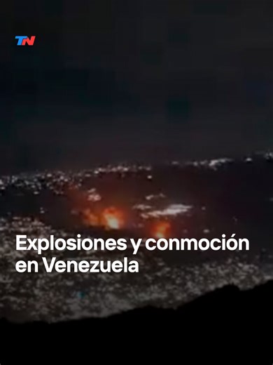 Durante la madrugada se registraron fuertes explosiones en distintos puntos de Venezuela y Maduro denunció una “gravísima agresión militar” Desde las ventanas de sus casas, los ciudadanos grabaron imágenes que generaron conmoción, tensión y alerta.