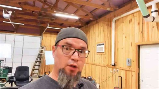 Whole shop dust collection ran off of one old collector - the setup and test!