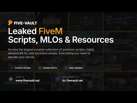 New FiveM Leaks EVERY DAY 😈 Free Scripts, MLOs & More