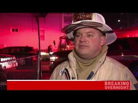 At least 10 people displaced by fire in Central Falls