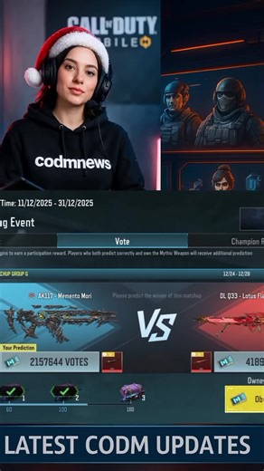 Voting Event Live Now - Call of Duty: Mobile