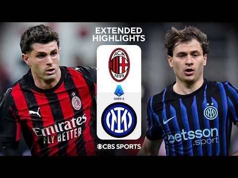 AC Milan vs. Inter Milan: Extended Highlights | Serie A | CBS Sports Golazo