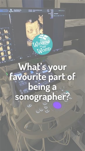 Window to the Womb + firstScan Liverpool on Instagram: "Inside the Scan Room 💭✨ We’re launching a brand new series where we take you behind the scenes with our sonographers 🤍 First up, meet Farah as she answers one of our favourite questions, what’s your favourite part of being a sonographer? From tiny heartbeats to emotional moments, this one says it all. Let us know what you loved most 💬👇"