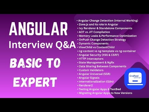 Advanced Angular Interview Questions & Answers | Beginner to Expert Level