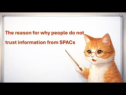 ENG) The reason for why people do not trust SPACs (Blankespoor et al., 2022)