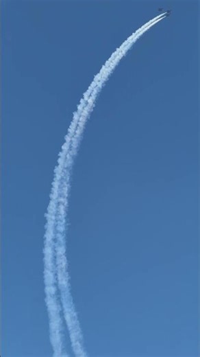 Blue Angels Do A Giant Loop At High Altitude #airshow