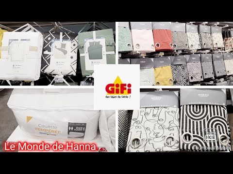 GIFI ARRIVAGE 28-12 LINGE MAISON PARURES 