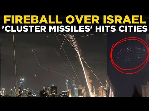 Live TEL AVIV On Fire: Iranian Cluster Bomb Missiles Wreaks Havoc In Israeli Capital
