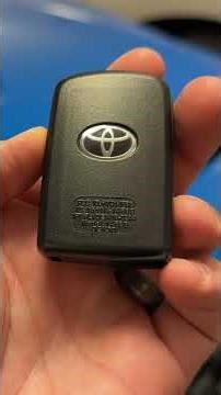 Why my Toyota key fob would not program. Had to be BB