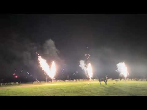 AC/DC Thunderstruck | Pyromusical | Corporate Fireworks | Ellenborough Park