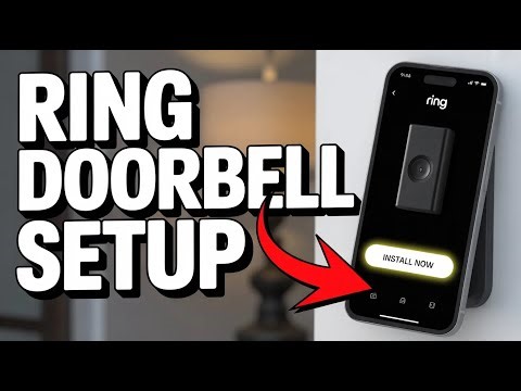 How to setup Ring Doorbell - Easy Install
