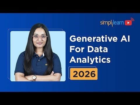Generative AI in Data Analytics Full Course 2026 [FREE] | Gen AI For Data Analytics | Simplilearn
