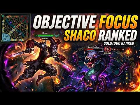 Umbral Glaive Rush Objective Shaco - S16 Master [League of Legends] Full Gameplay - Infernal Shaco