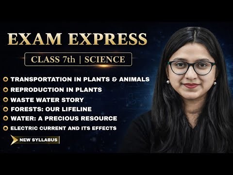 Science Class 7 | Transportation, Reproduction, Wastewater, Forests, Water, Electric Current Class 7