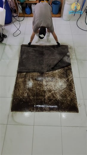 Amazing cleaning satisfying the old dirty carpet #ASMR #cleaning | Magnus Rug Cleaning