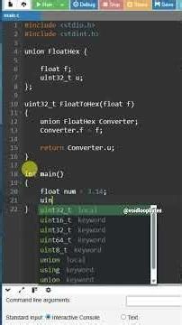 How to Convert Float to Hex in C | Embedded C Tip #cprogramming#embeddedc#float