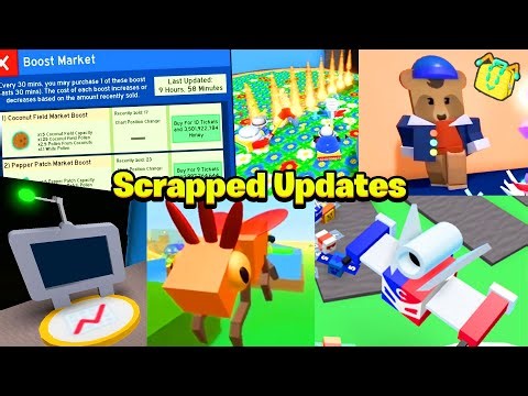 The Scrapped Updates Of Bee Swarm Simulator...