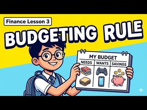 Finance Lesson 3 | Budgeting Explained | How to Plan Money Smartly (Students & Beginners)