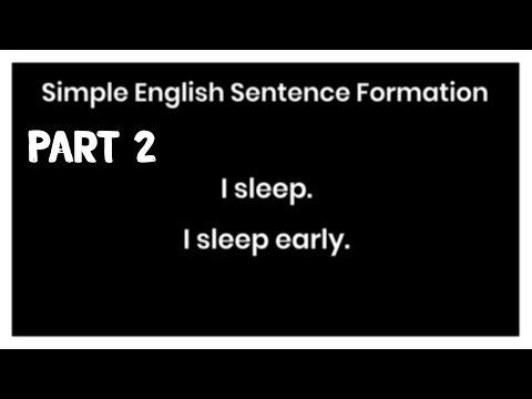 Simple English Sentence Formation – I + Action | English Tamil Basics | The Basics Tamil
