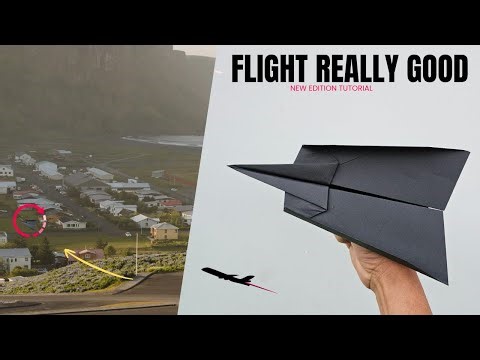 The best paper airplane tutorial for distance, paper airplane tutorial a4, Paper Plane