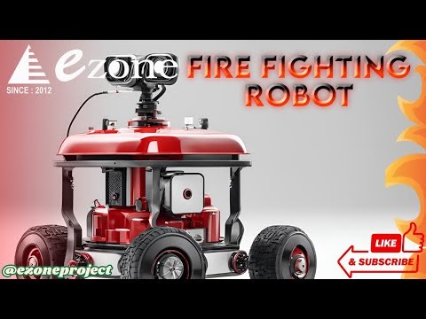 Fire Fighting Robot Project Using Arduino | IEEE IoT Robotics Project – Ezone Final Year Project