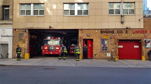 FDNY PRIDE OF CHELSEA Return Awesome Ladder 12 High Rise Unit 1 fdny firetruck firefighter nyc | WestCoast Fire Media
