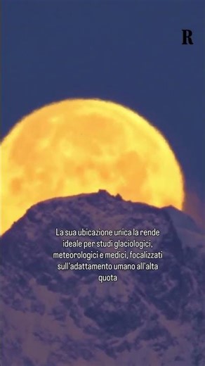 La prima superluna del 2026 illumina la Capanna Margherita sul Monte Rosa