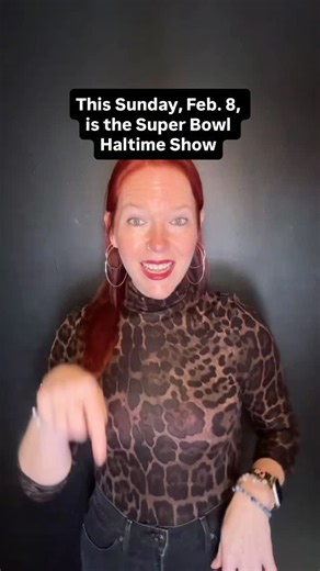 This Sunday’s Super Bowl halftime show will include live Puerto Rican Sign Language (LSPR) interpretation of the performance, and Celimar Rivera Cosme will be the interpreter bringing it to life for Deaf and hard-of-hearing audiences! Celimar isn’t the only interpreter for the night. The full interpreter lineup includes: Fred Beam — National Anthem & Lift Every Voice and Sing @beamfred Julian Ortiz — America the Beautiful @rican.with.music Celimar Rivera Cosme — Apple Music Halftime Show @celima