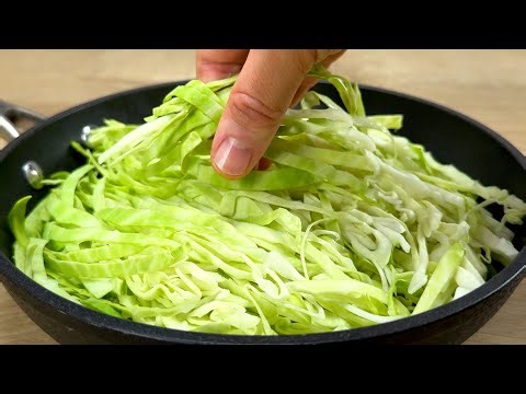 This Cabbage I Make 3 Times a Week! Simple and delicious recipe with cabbage! # 351
