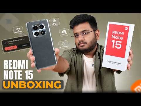 Redmi Note 15 Unboxing | Titan of Phones? 