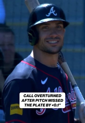 When you know the zone, you know the zone 👀 #mlb #baseball #spring #challenge #ABS