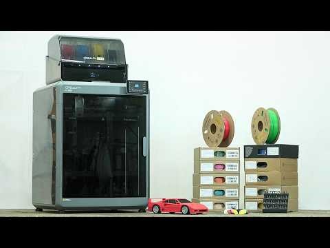 CREALITY K2 Plus 3D Printer /// Unboxing & Review #geekbuying