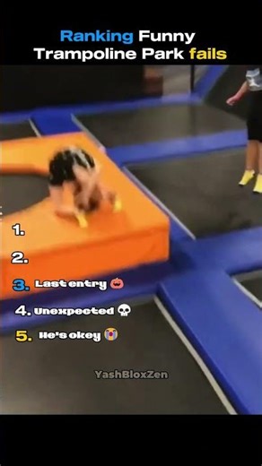 Ranking the Craziest Trampoline Park Fails 😂🔥