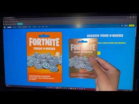 HOW TO REDEEM FORTNITE V-BUCKS CODE ON ALL PLATFORMS IN 2026!