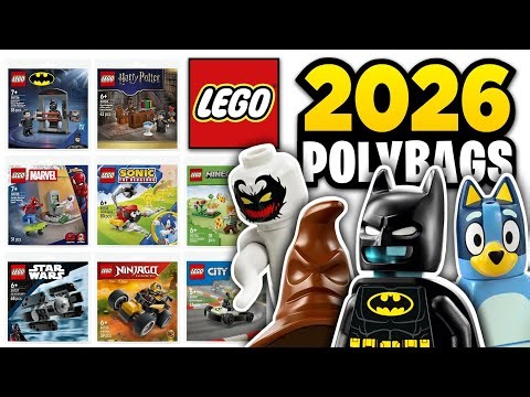 LEGO 2026 Polybags OFFICIALLY Revealed & Leaks