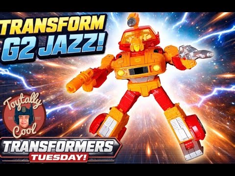 Transformers G2 Jazz Transformation | Legacy G2 Jazz Review & Comparison | Transformers Tuesday