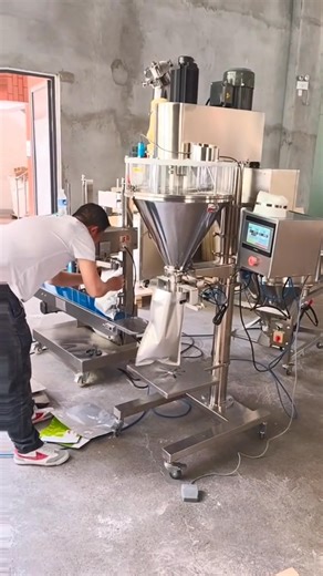 Semi-automatic 1-5kg powder packaging machine #fillingmachine #packingmachine #powderfillingmachine | Henan Cyril Machinery Equipment Co.,LTD