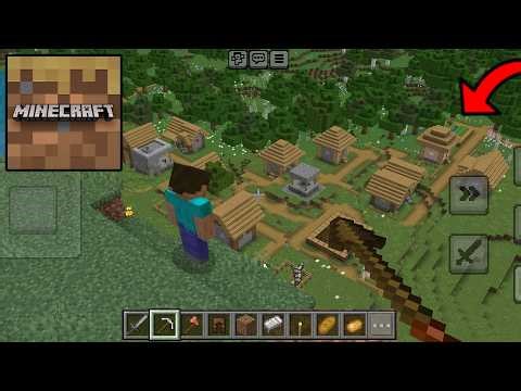 Minecraft Trial Survival Gameplay (1.26 UPDATE) - Exploring a new village, hidden chest & farmss #2