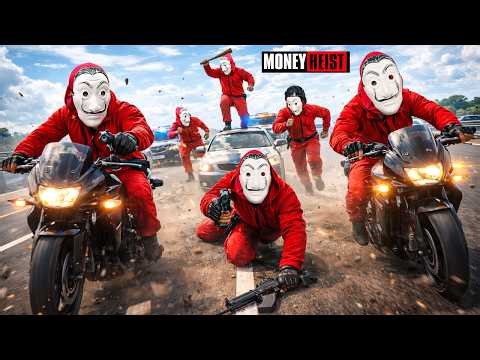 PARKOUR VS MONEY HEIST! 6 | BAD GUYS: No ESCAPE, The Final Road Chase (BELLA CIAO) Epic POV