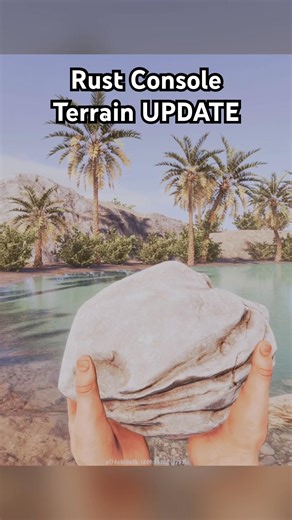 FIRST LOOK at the NEW Terrain UPDATE Rust Console Edition #rust #rustconsole