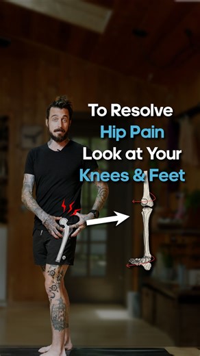 Pain Academy on Instagram: "Your hip doesn’t work in isolation It’s only as good as the knee below it And the foot below that A lot of hip pain sticks around because people chase hip specific fixes When the real issue is how the hip knee and ankle are working together In this video I explain why knee tracking and foot alignment tell us so much about hip function When the knee collapses in or bows out The hip has already lost support That simple drill you see isn’t random It teaches the legs to a