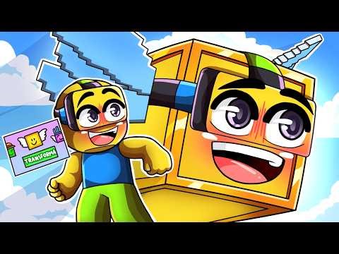 ME CONVIERTO EN MI PROPIO LUCKY BLOCK SECRETO en Roblox